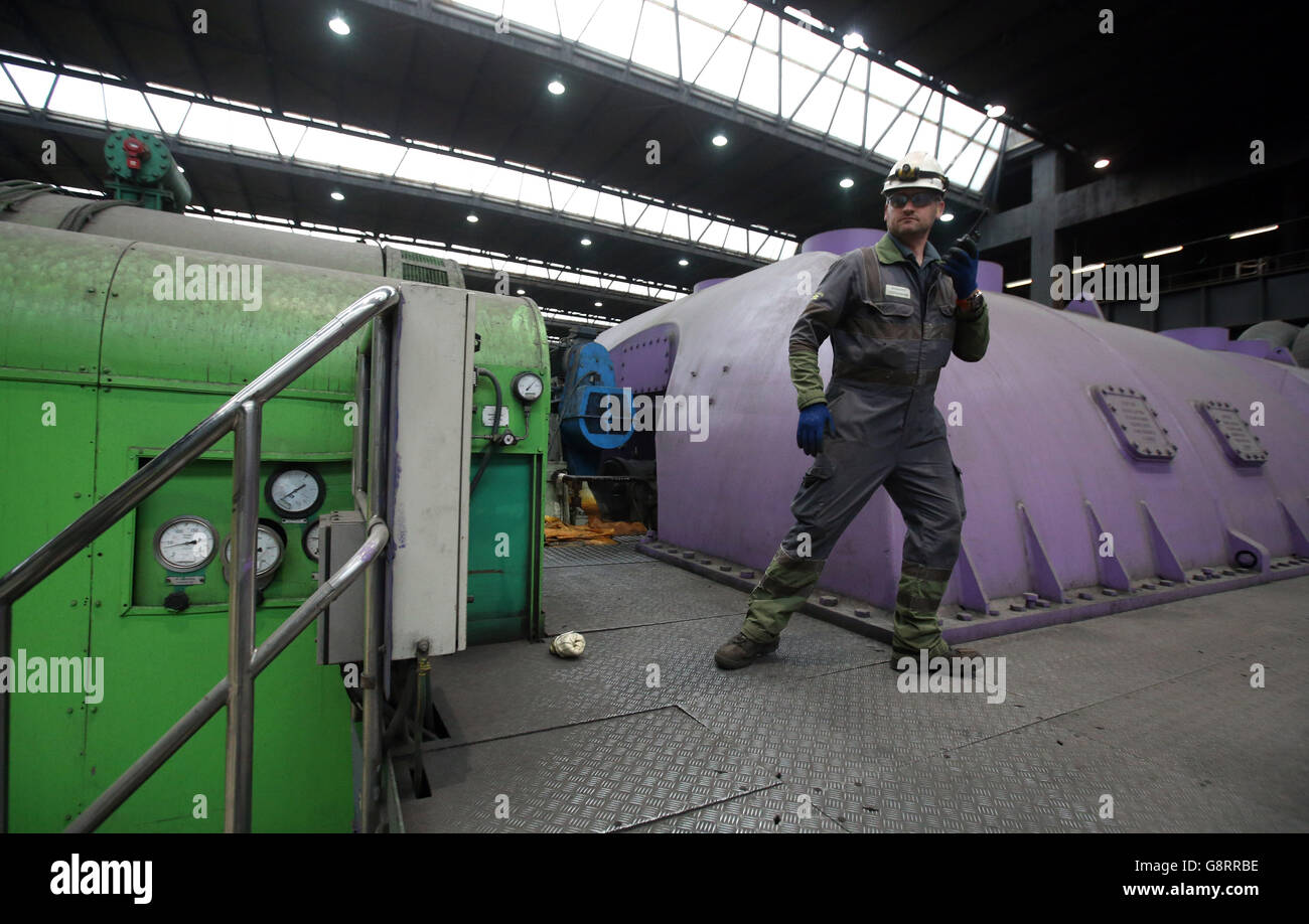 Longannet Power Station Stock Photo - Alamy