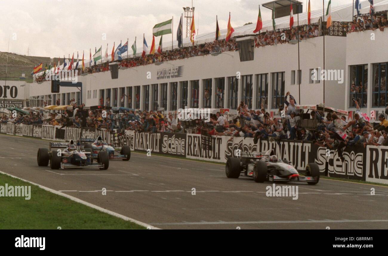 One celebration front view action f1 hi-res stock photography and ...