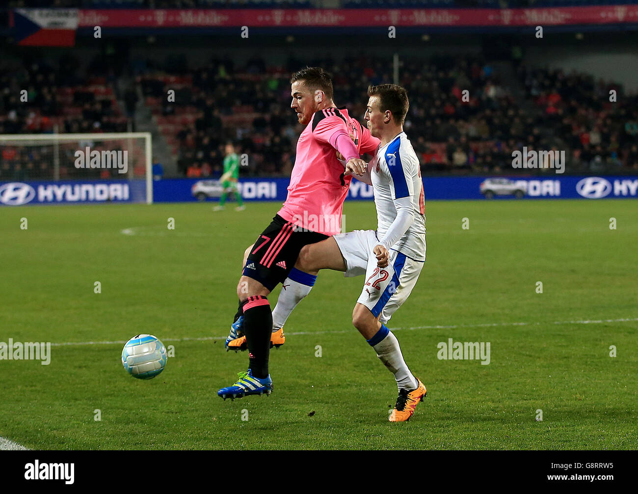 Czech republic v scotland international friendly the generali arena hi ...