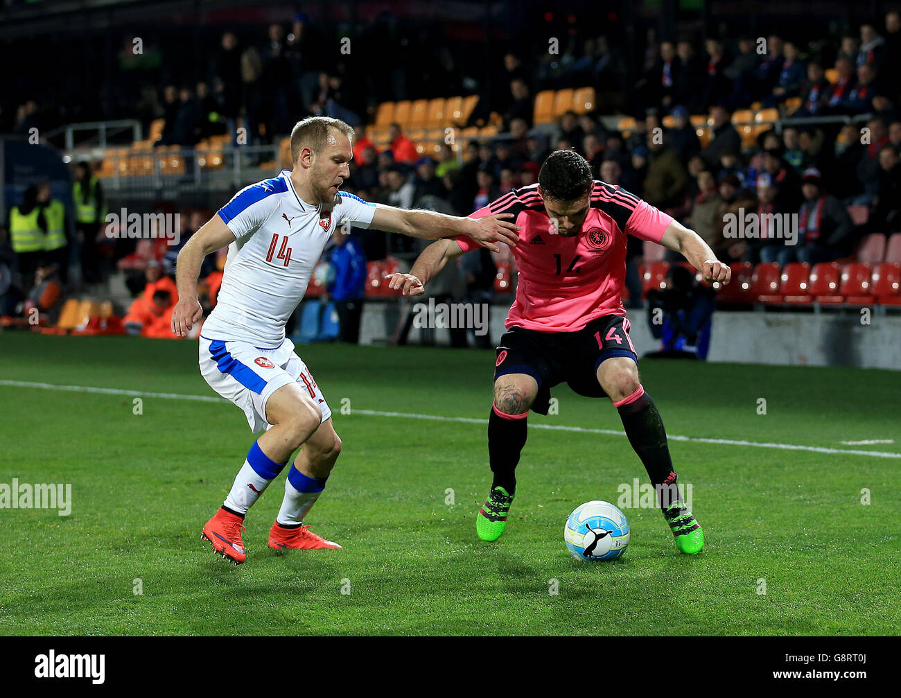 Czech republic v scotland international friendly the generali arena hi ...