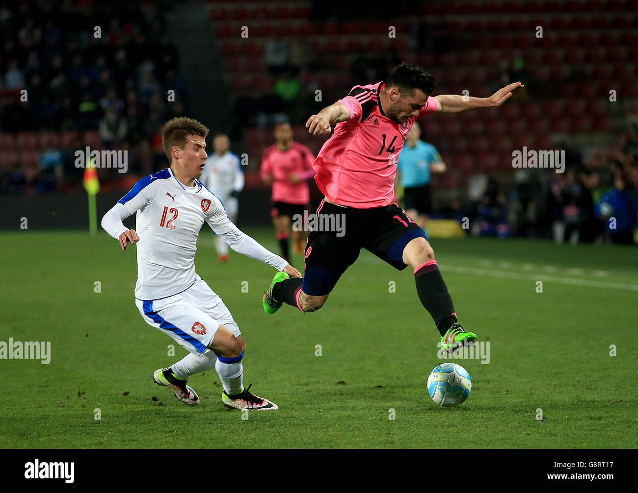 Czech republic v scotland international friendly the generali arena hi ...