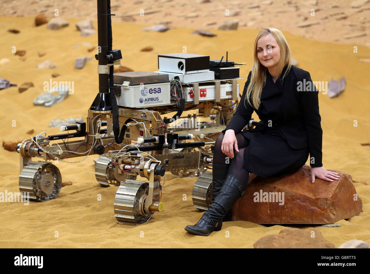 ExoMars rover prototype Stock Photo - Alamy