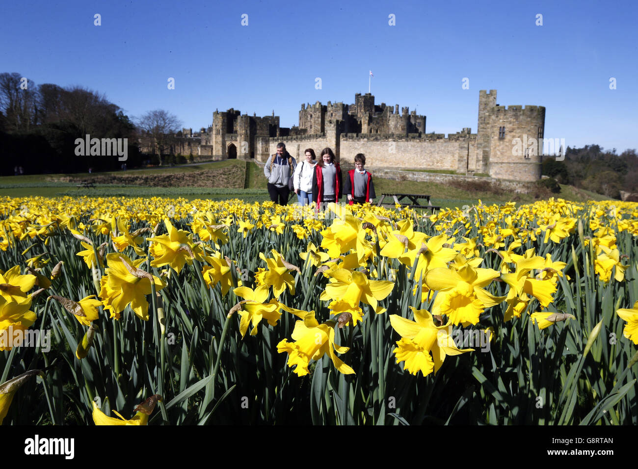Thomas and Bethany Gilbert with parents Alison and Andy from West ...