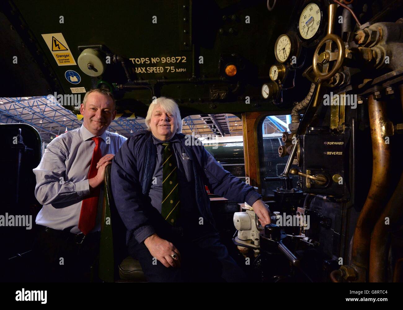 Former driver of the 1920s built steam locomotive flying scotsman hi ...