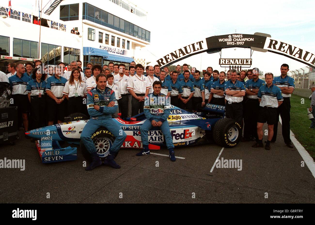 Gerhard berger and jean alesi hi-res stock photography and images - Alamy