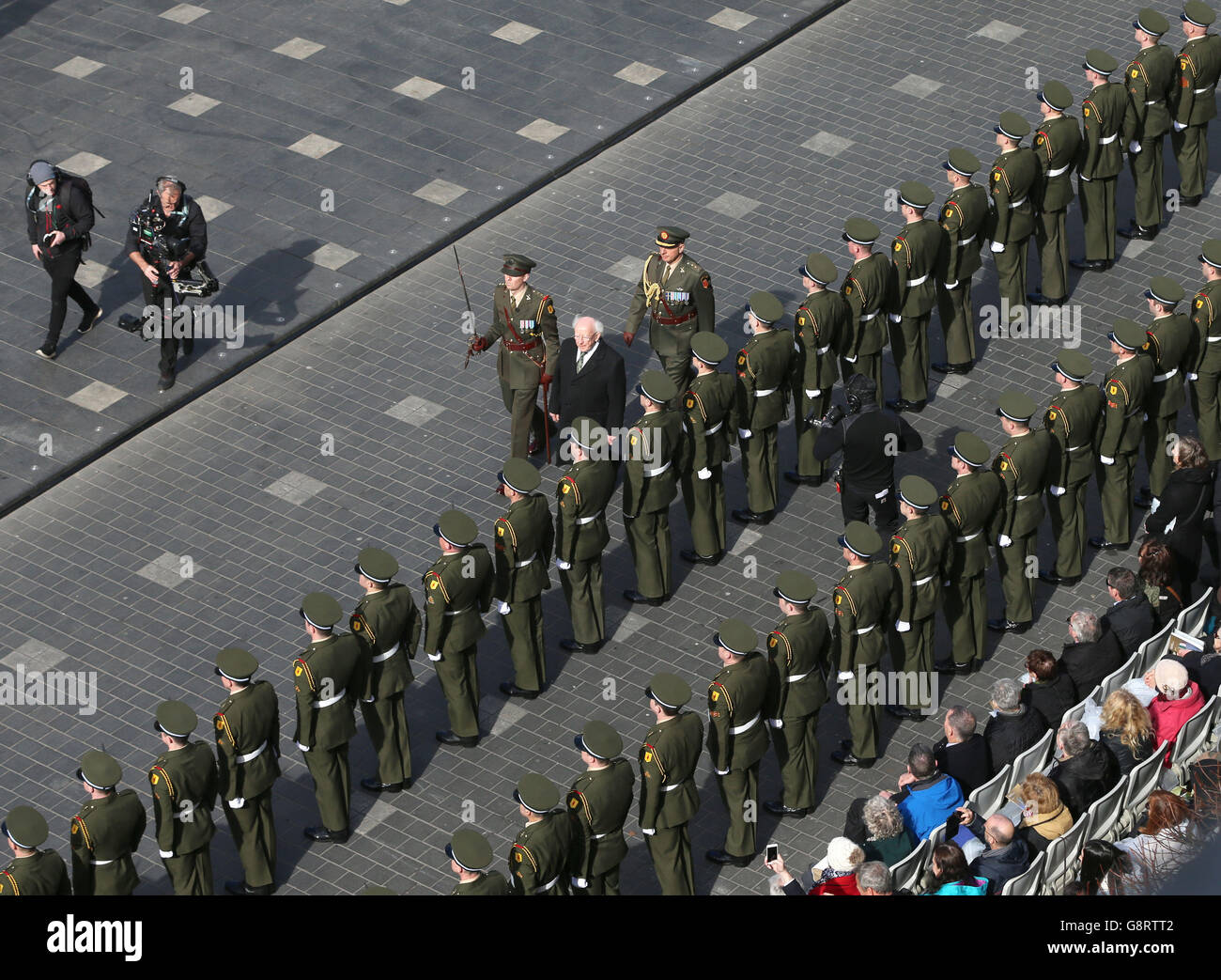 Part 1916 easter rising centenary commemorations in dublin hi-res stock ...