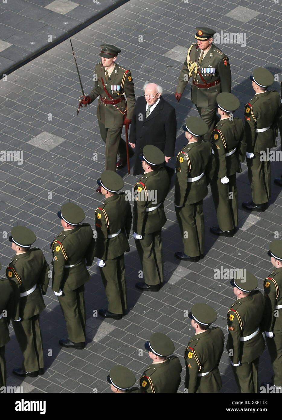 Part 1916 easter rising centenary commemorations in dublin hi-res stock ...