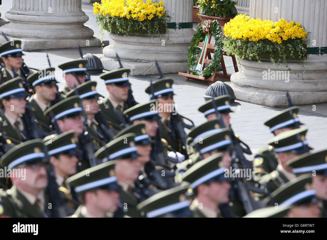 Part 1916 easter rising centenary commemorations in dublin hi-res stock ...