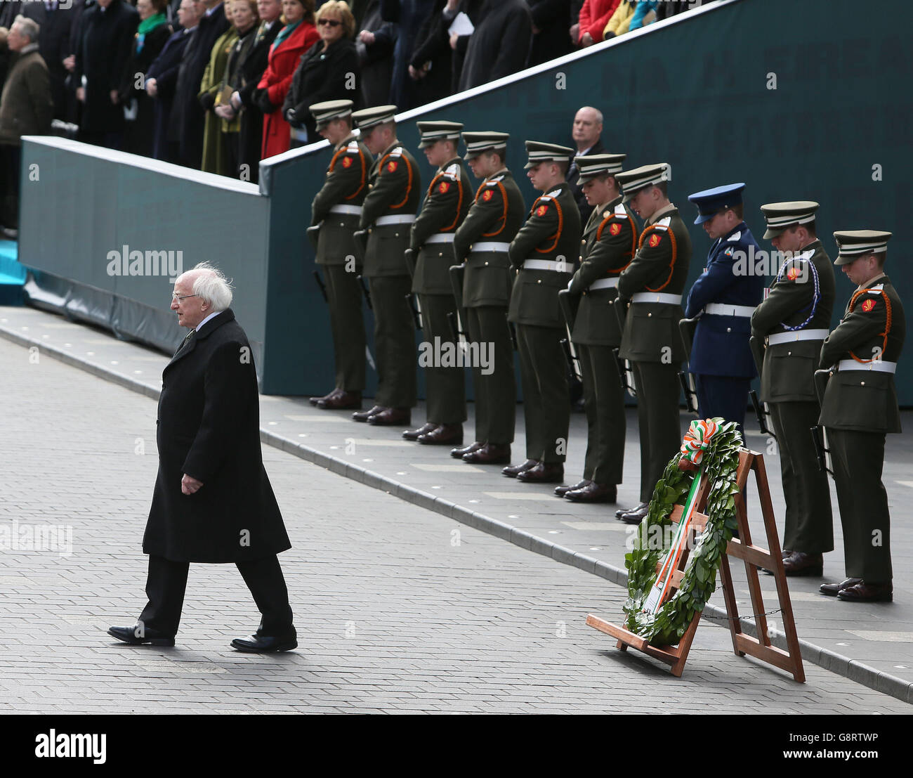 Part 1916 easter rising centenary commemorations in dublin hi-res stock ...