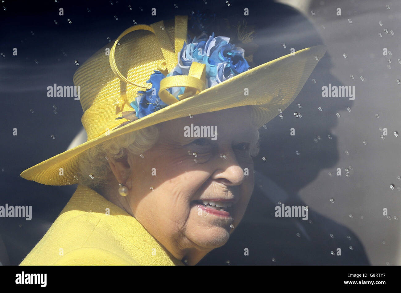 Royals at Easter Sunday church service Stock Photo - Alamy