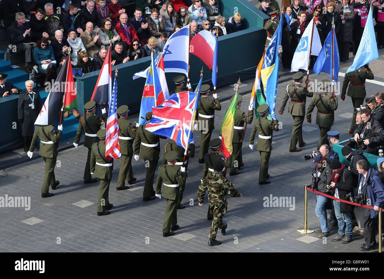 OSCE flags on display as the largest military parade in the history of ...