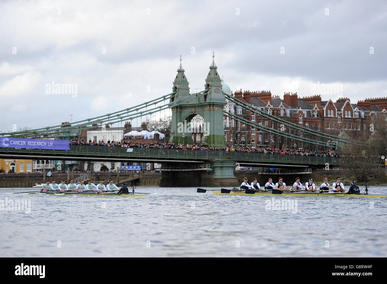 The blue boat hammersmith hi-res stock photography and images - Alamy