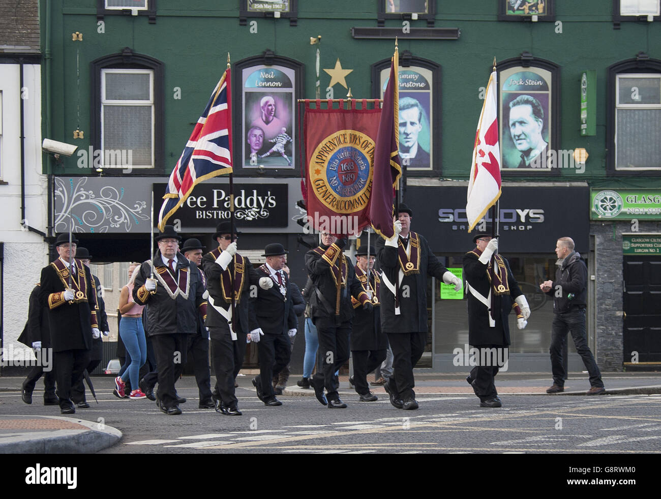 Apprentice Boys Of Derry Stock Photos & Apprentice Boys Of Derry Stock ...