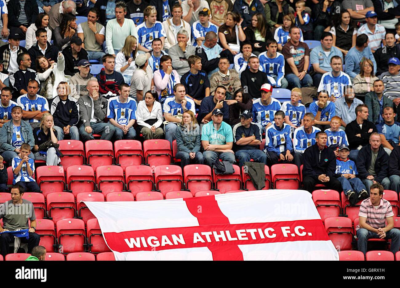 Empty seats jjb stadium hi-res stock photography and images - Alamy