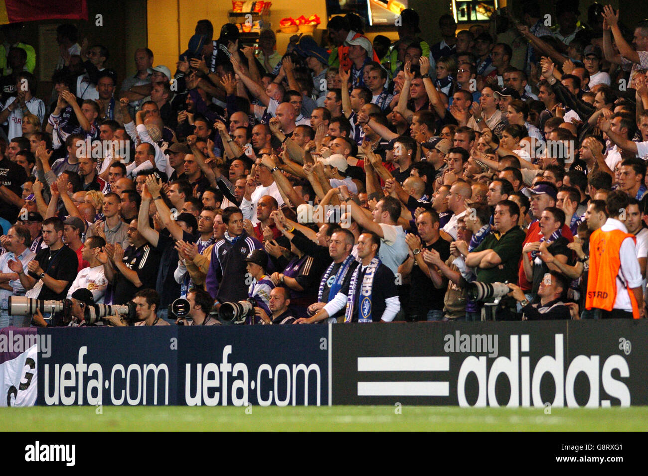 Anderlecht fans hi-res stock photography and images - Alamy