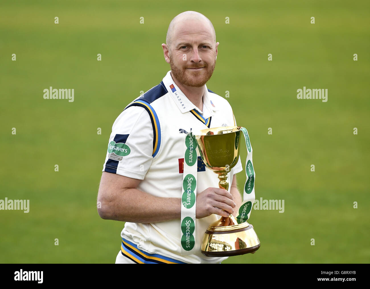 Specsavers County Championship Launch - Old Trafford Stock Photo - Alamy