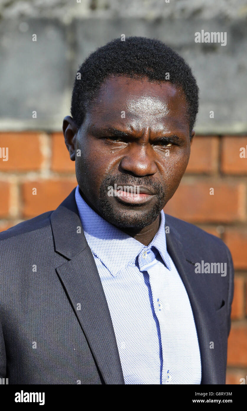 Abdul Rahman Haroun court case Stock Photo - Alamy