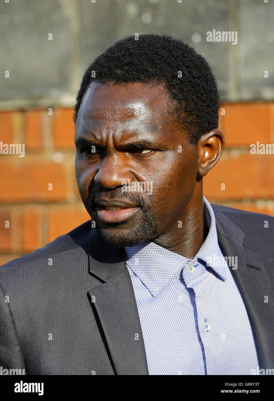 Abdul Rahman Haroun court case Stock Photo - Alamy