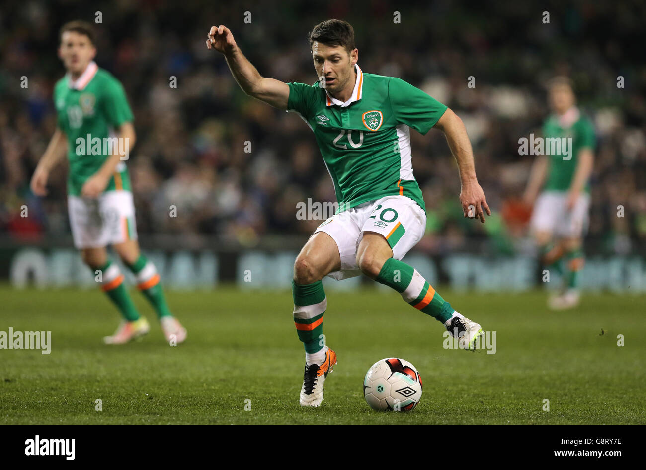 Republic of Ireland's Wes Hoolahan during an International Friendly at ...