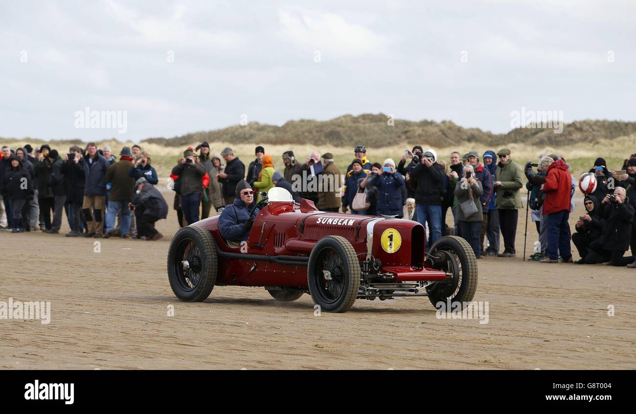 Land speed record anniversary celebrated Stock Photo - Alamy