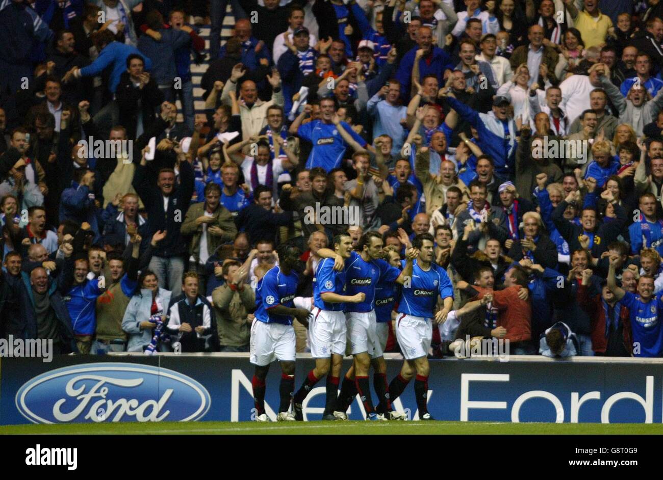Soccer uefa champions league group rangers fc porto ibrox stadium hi ...