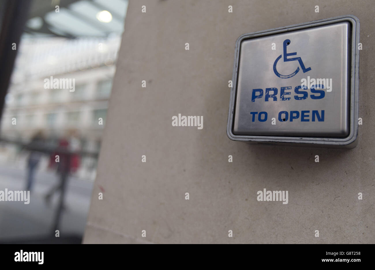 Disabled Access Stock Stock Photo - Alamy