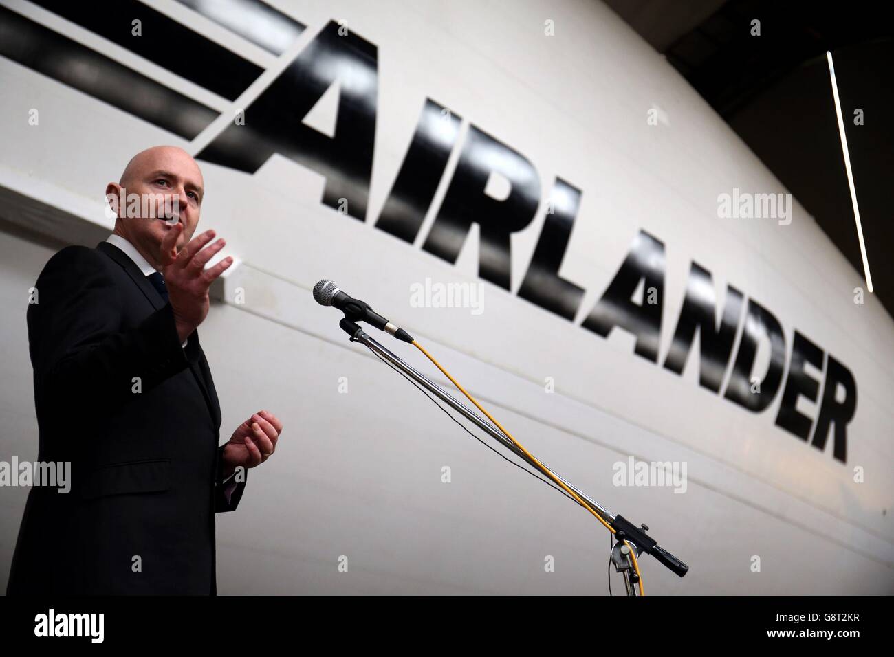 Ceo hybrid air vehicles stephen mcglennan launch airlander 10 airship ...