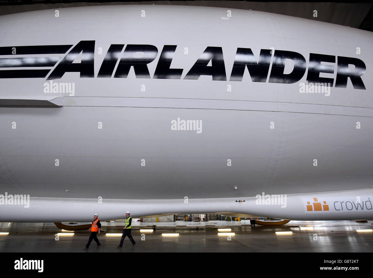 Airlander 10 unveiled Stock Photo - Alamy