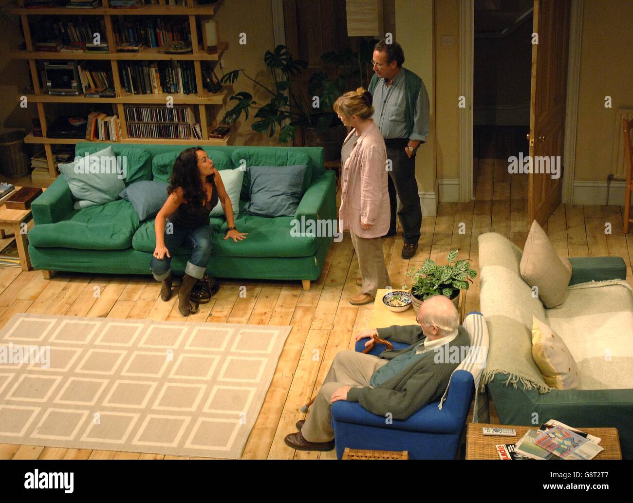 From Left: Michelle played by Samantha Spiro, Rachel played by Caroline ...