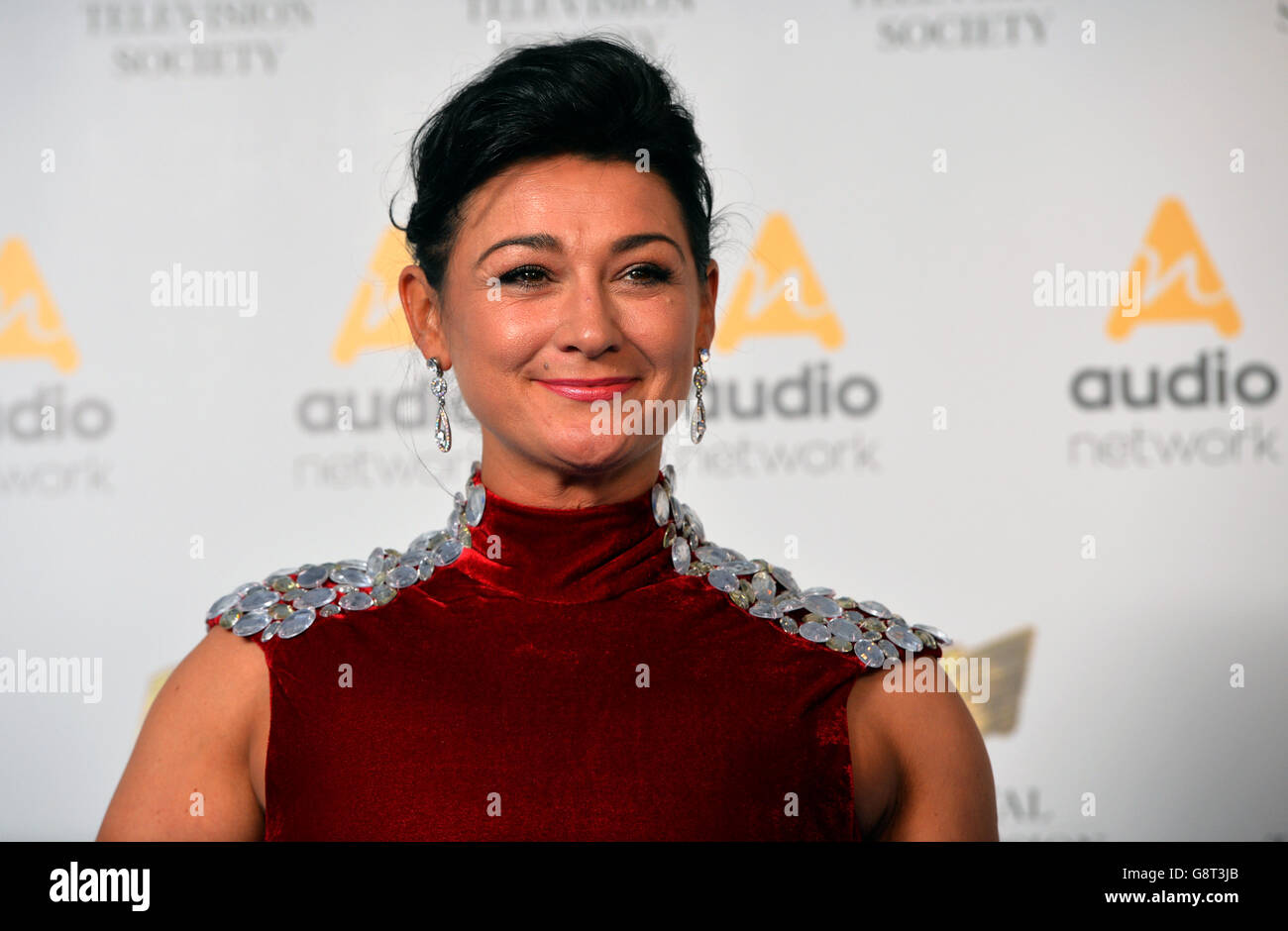 Natalie j robb attending 2016 royal television society programme awards ...