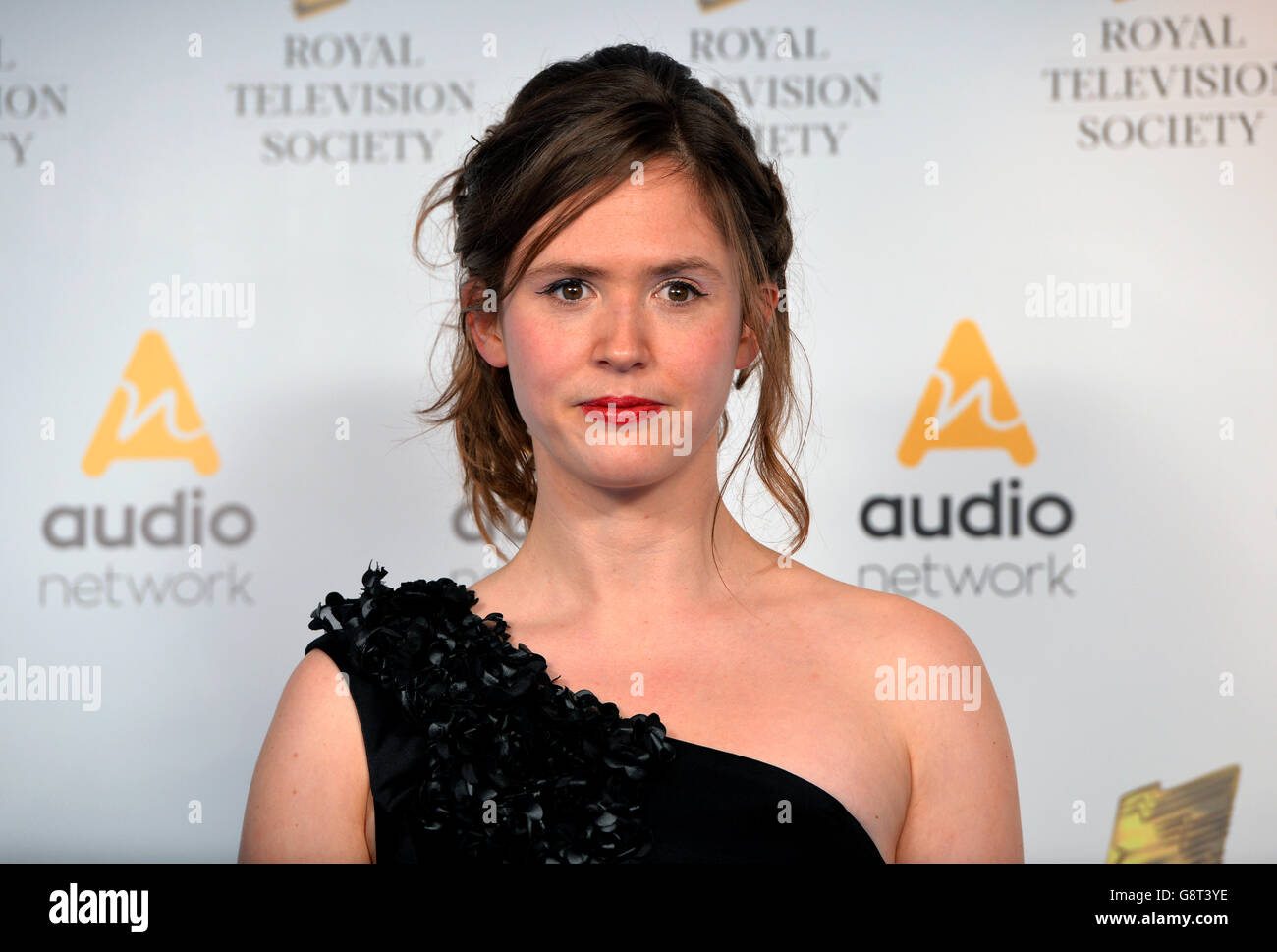 Emily cox attending the 2016 royal television society programme awards ...