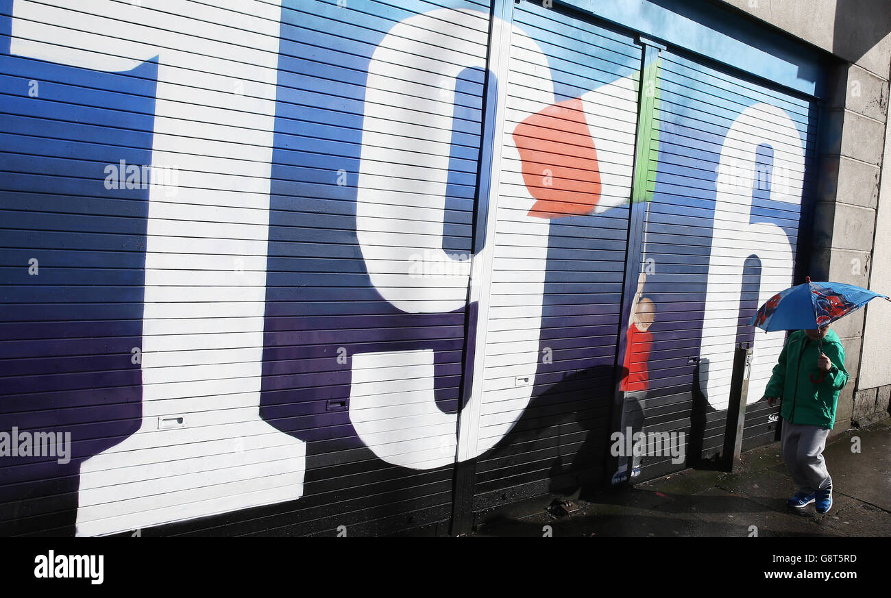 Easter rising mural hi-res stock photography and images - Alamy