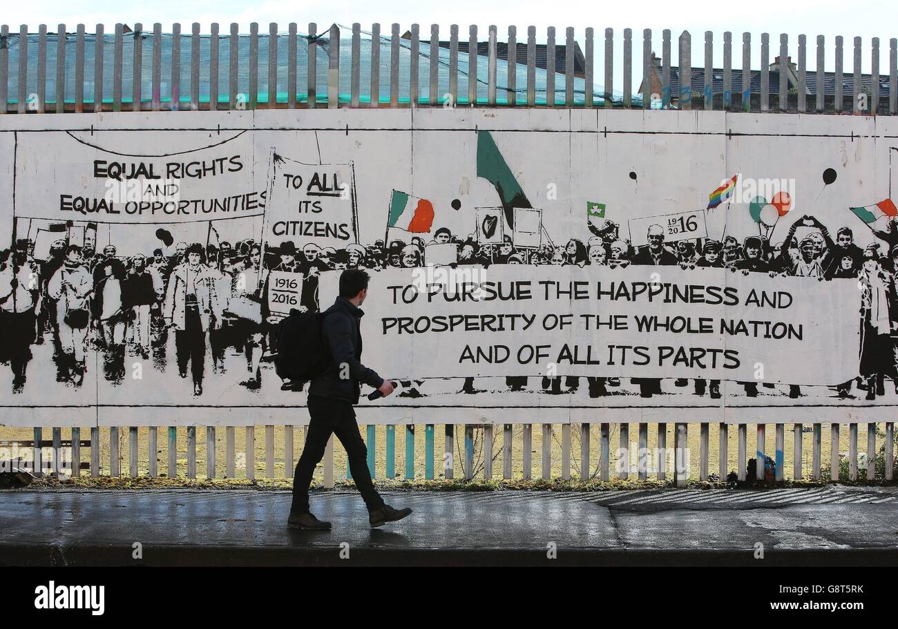 1916 Easter Rising commemoration Stock Photo - Alamy