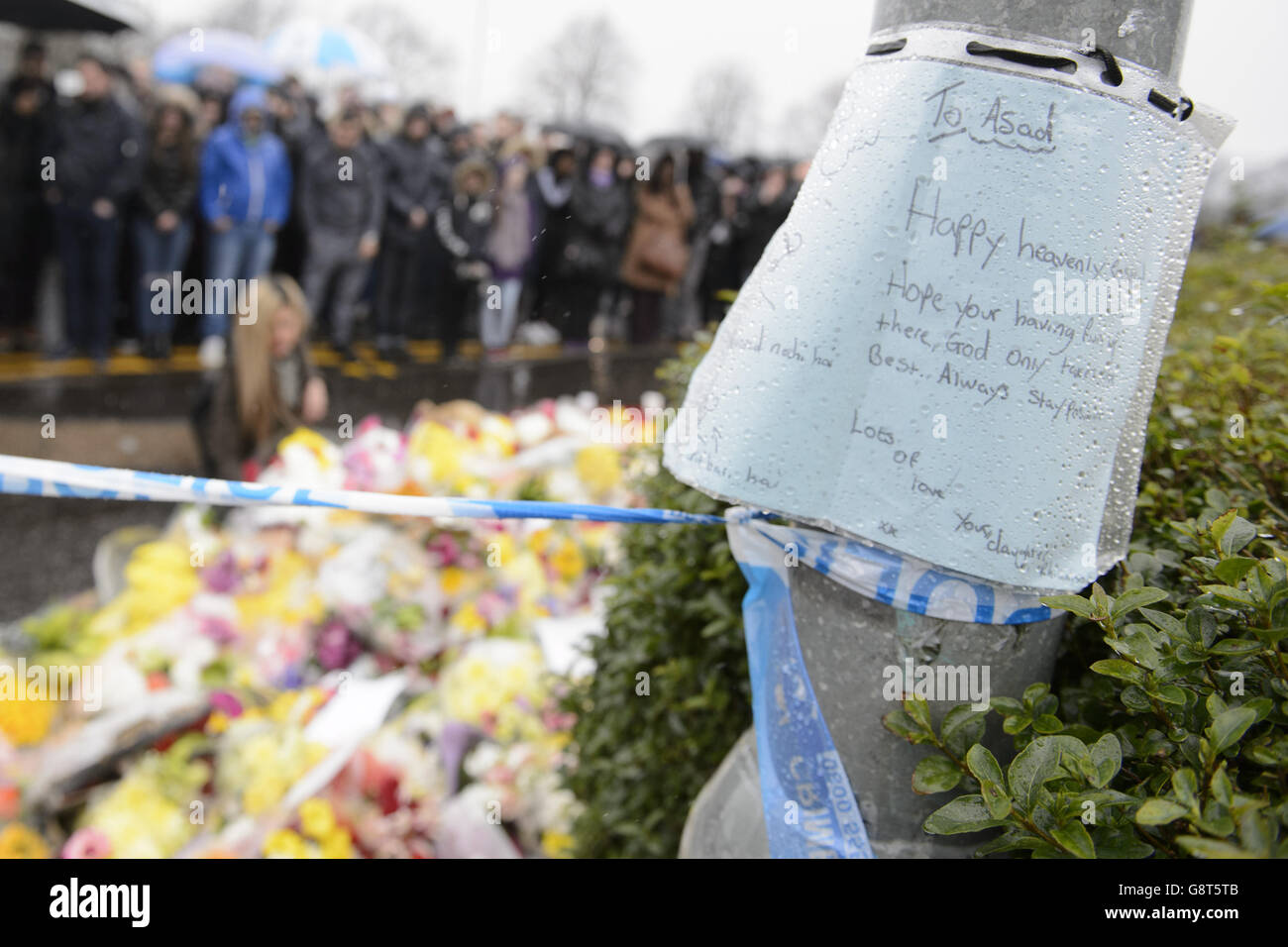 Asad shah death hi-res stock photography and images - Alamy