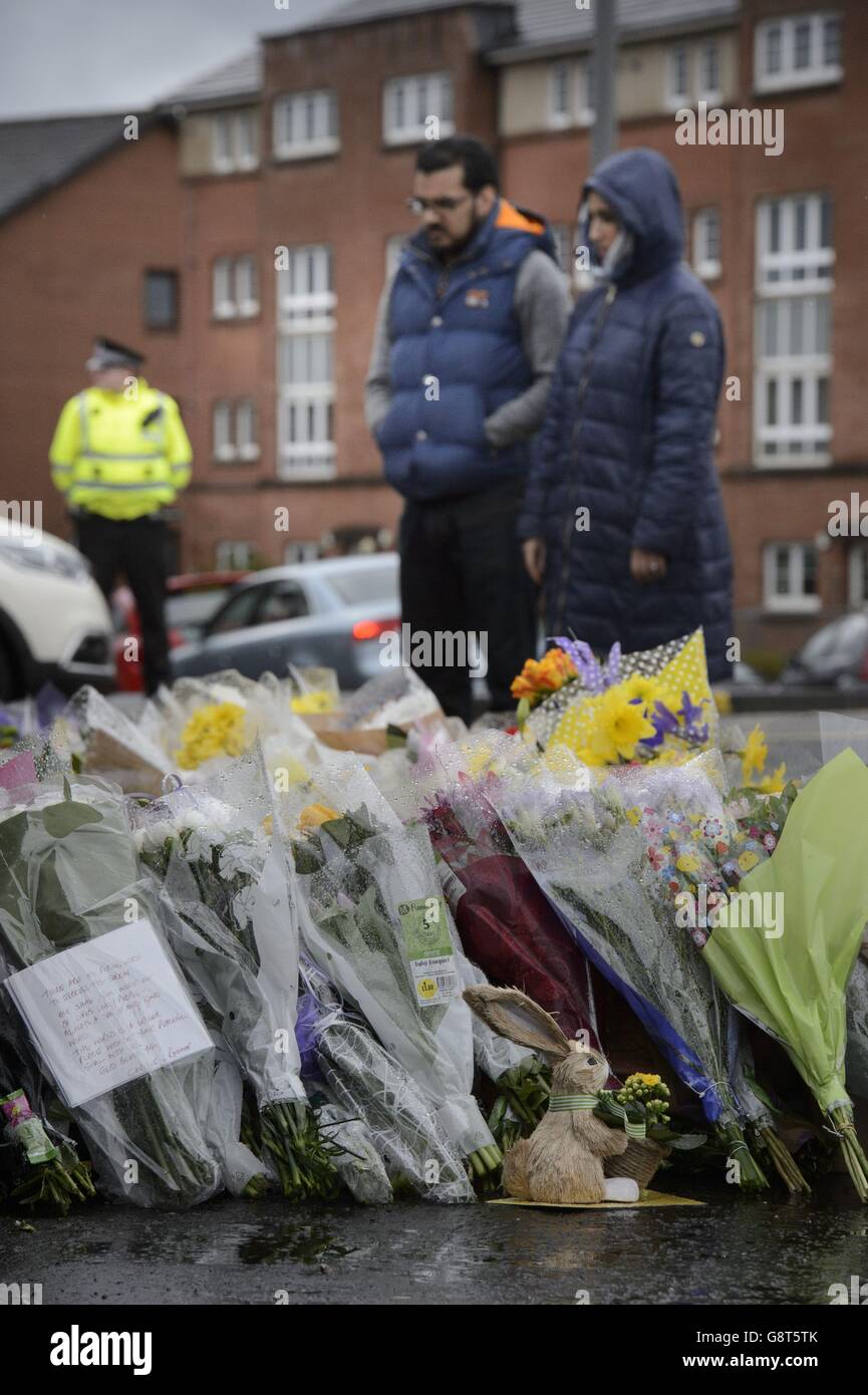 Asad Shah death Stock Photo - Alamy