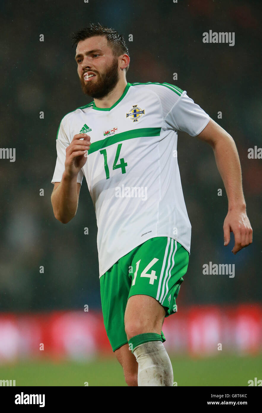 Northern Ireland's Stuart Dallas during the International Friendly at ...