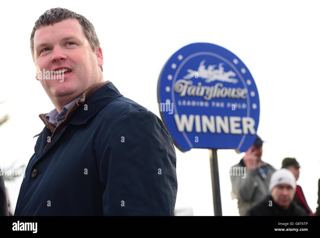 Trainer Gordon Elliott after his horse Miracle in Medinah won the 42.ie ...