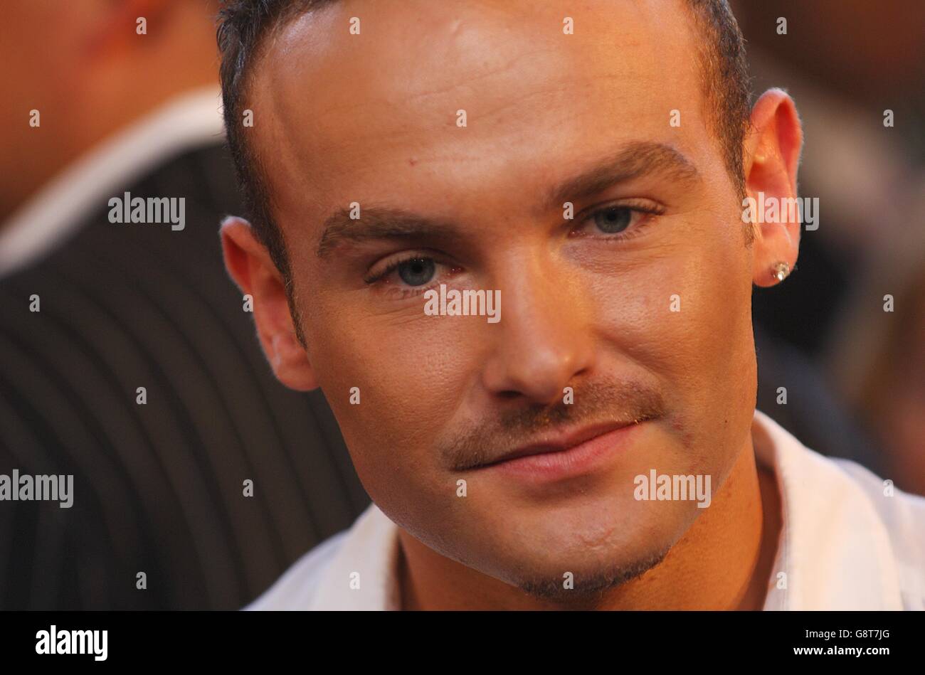 Kevin Simm from pop group Liberty X arrives at the Mastercard FIFPro ...