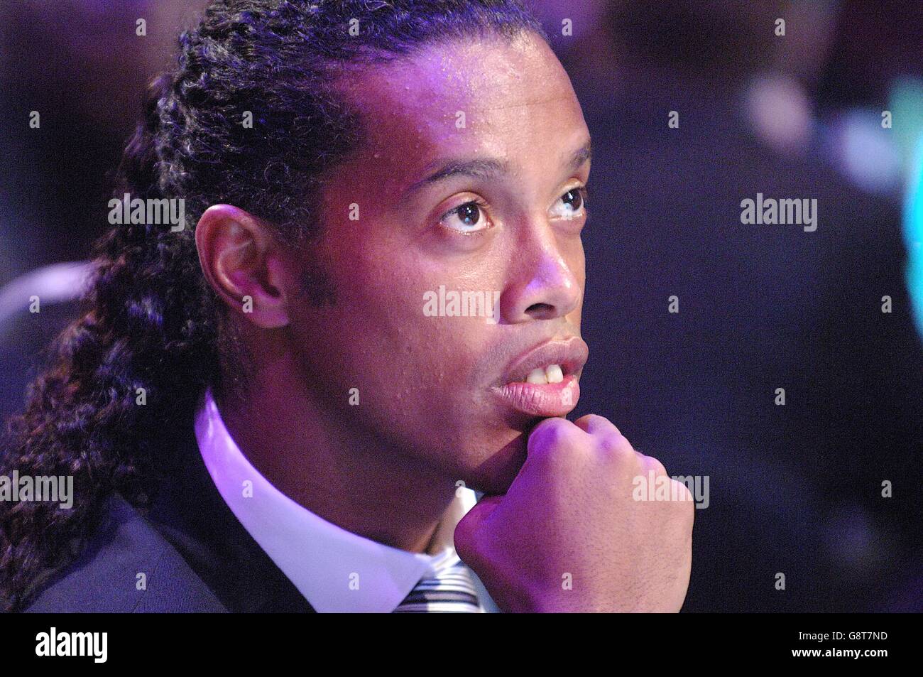 Barcelona brazil at the mastercard fifpro world xi player 2005 hi-res ...