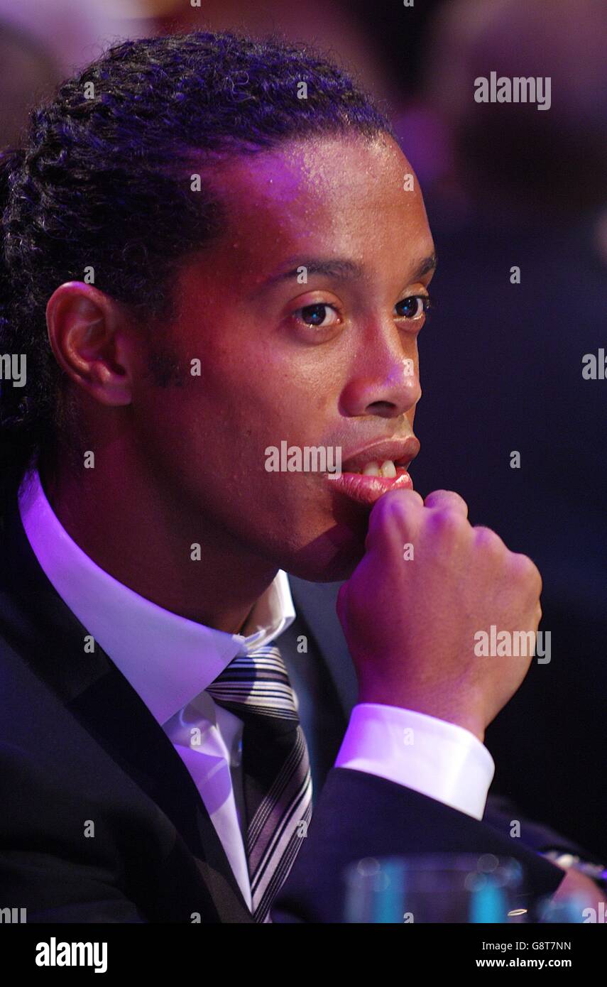 Barcelona brazil at the mastercard fifpro world xi player 2005 hi-res ...