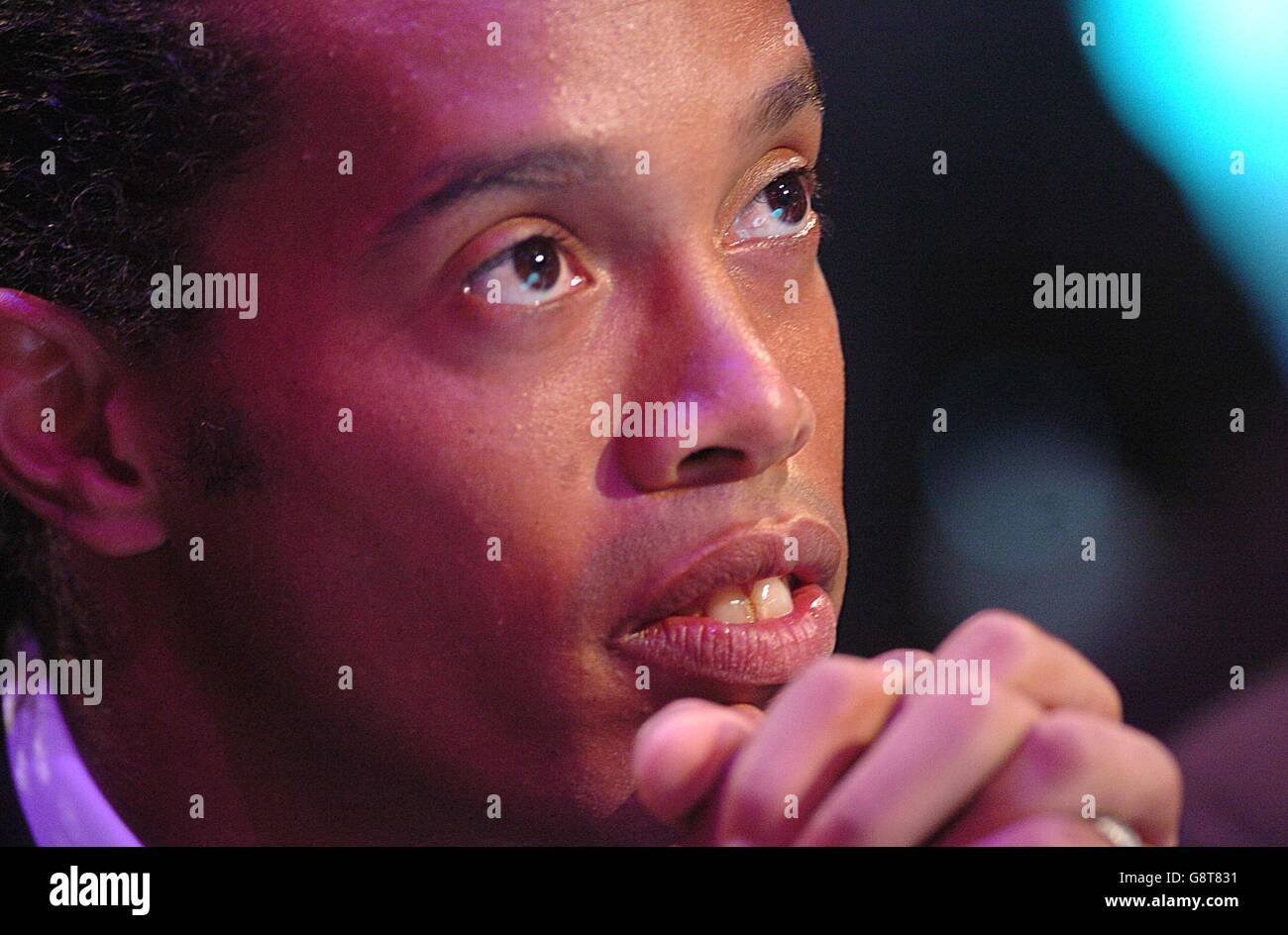 Barcelona brazil at the mastercard fifpro world xi player 2005 hi-res ...