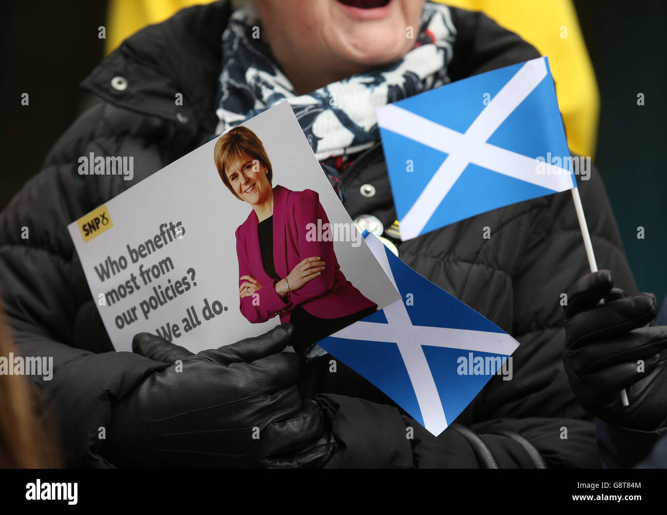 Scottish Parliament election 2016 campaign Stock Photo - Alamy