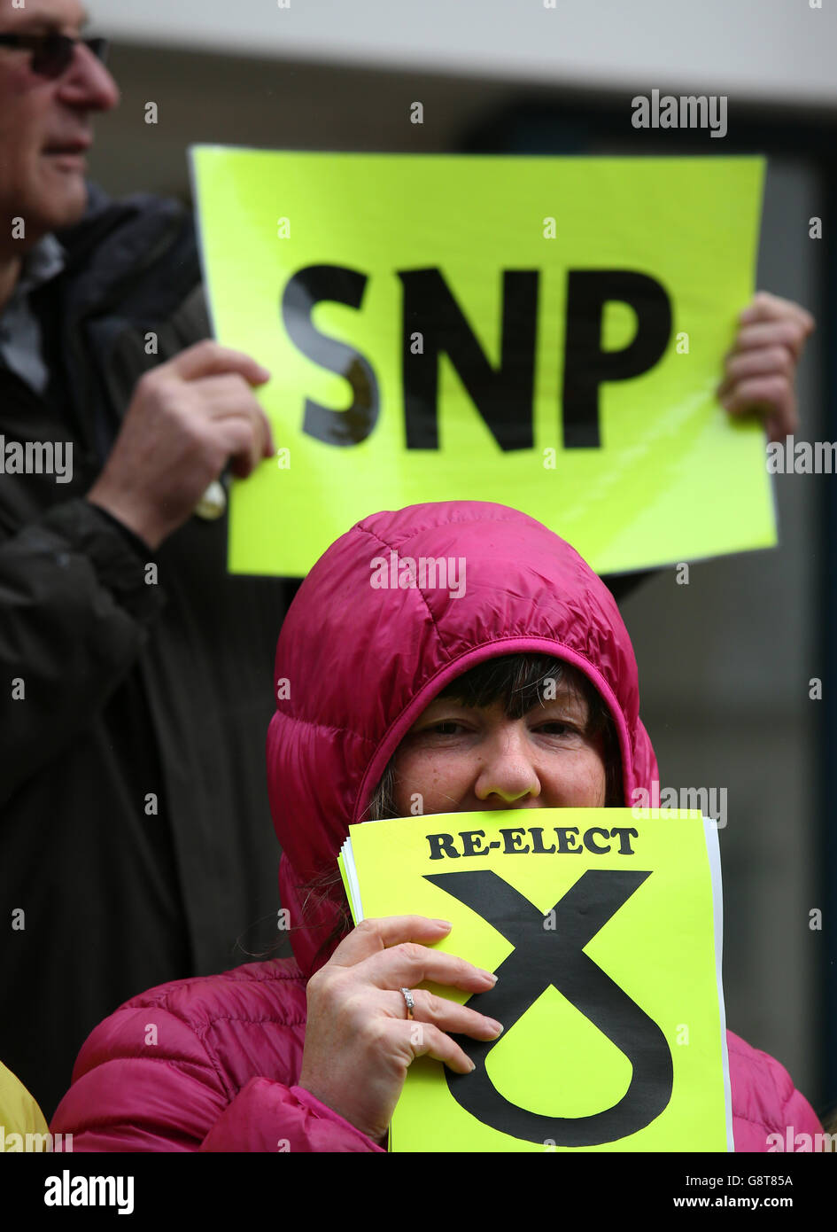 Scottish Parliament election 2016 campaign Stock Photo - Alamy