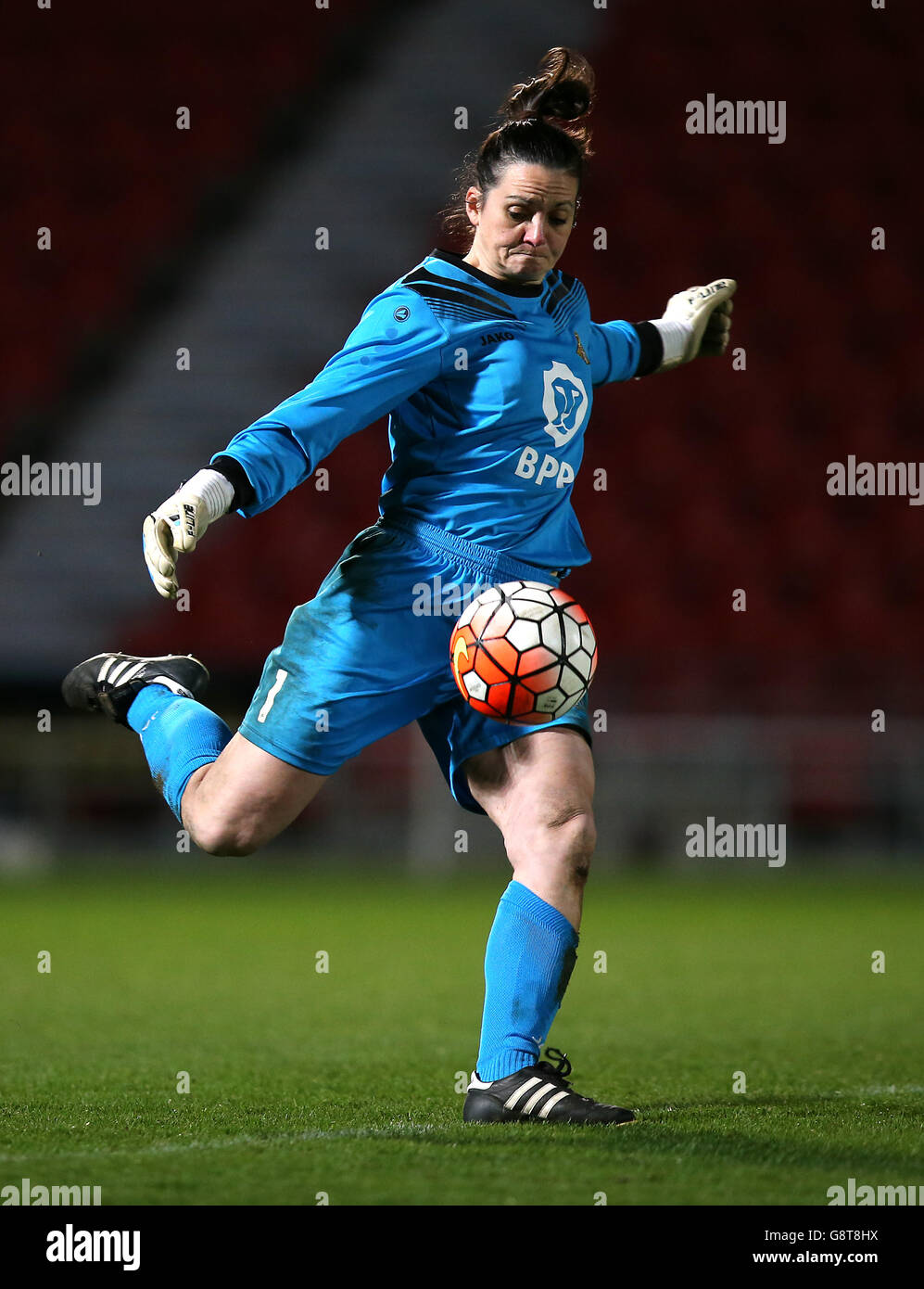 Doncaster rovers belles goalkeeper nicola hobbs hi-res stock ...