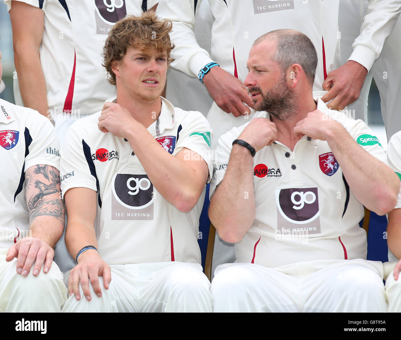 Kent CCC Media Day - St Lawrence Ground Stock Photo - Alamy