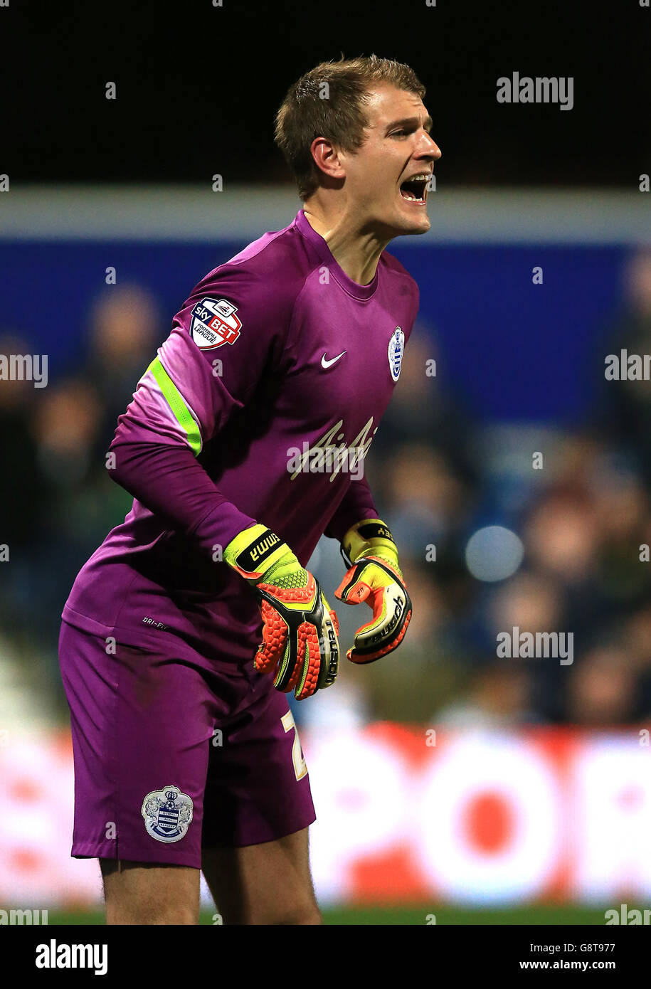Queens park rangers alex smithies hi-res stock photography and images ...