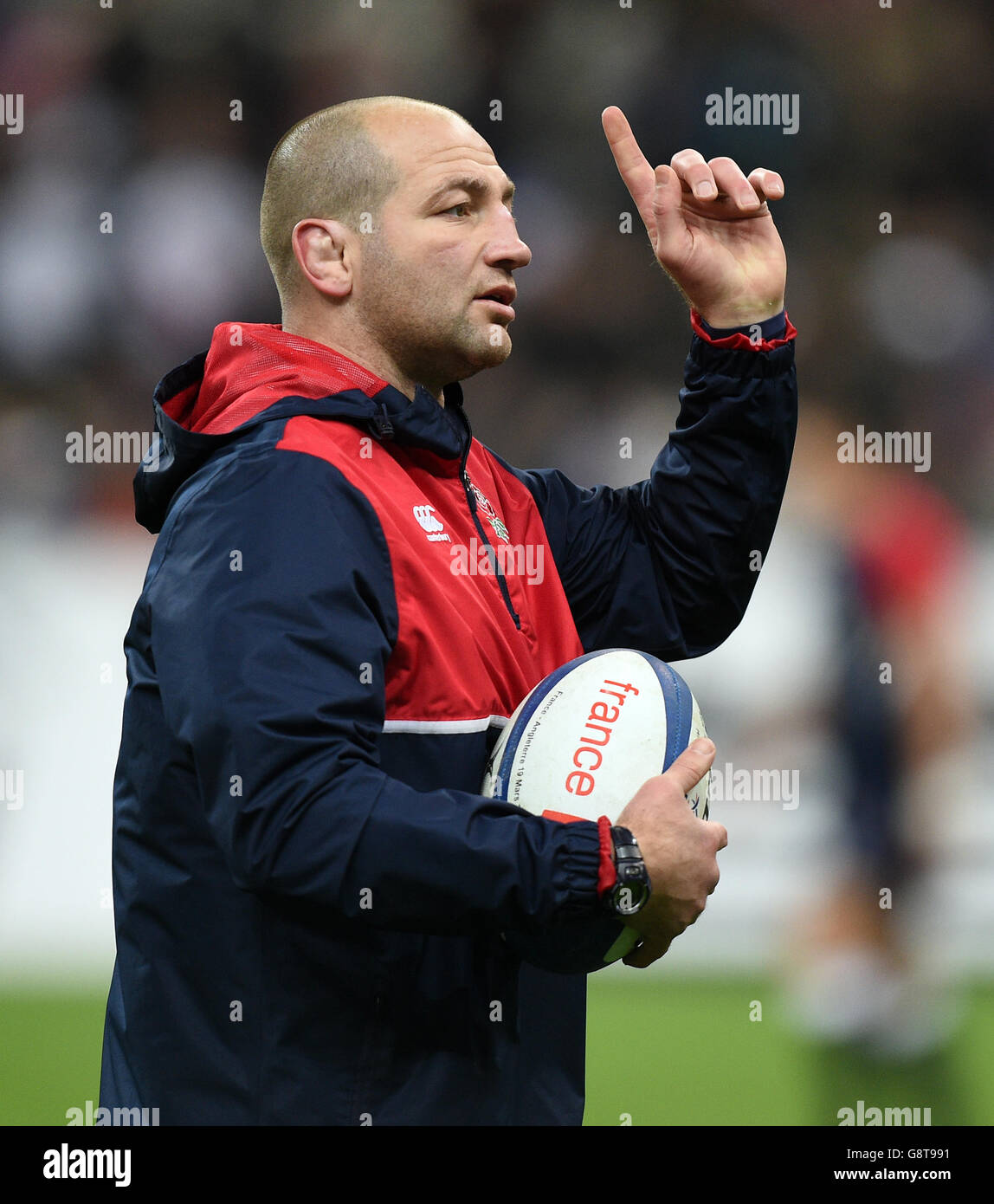 England coach steve borthwick hi-res stock photography and images - Alamy