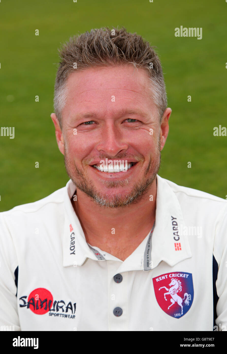 Kent CCC Media Day - St Lawrence Ground Stock Photo - Alamy