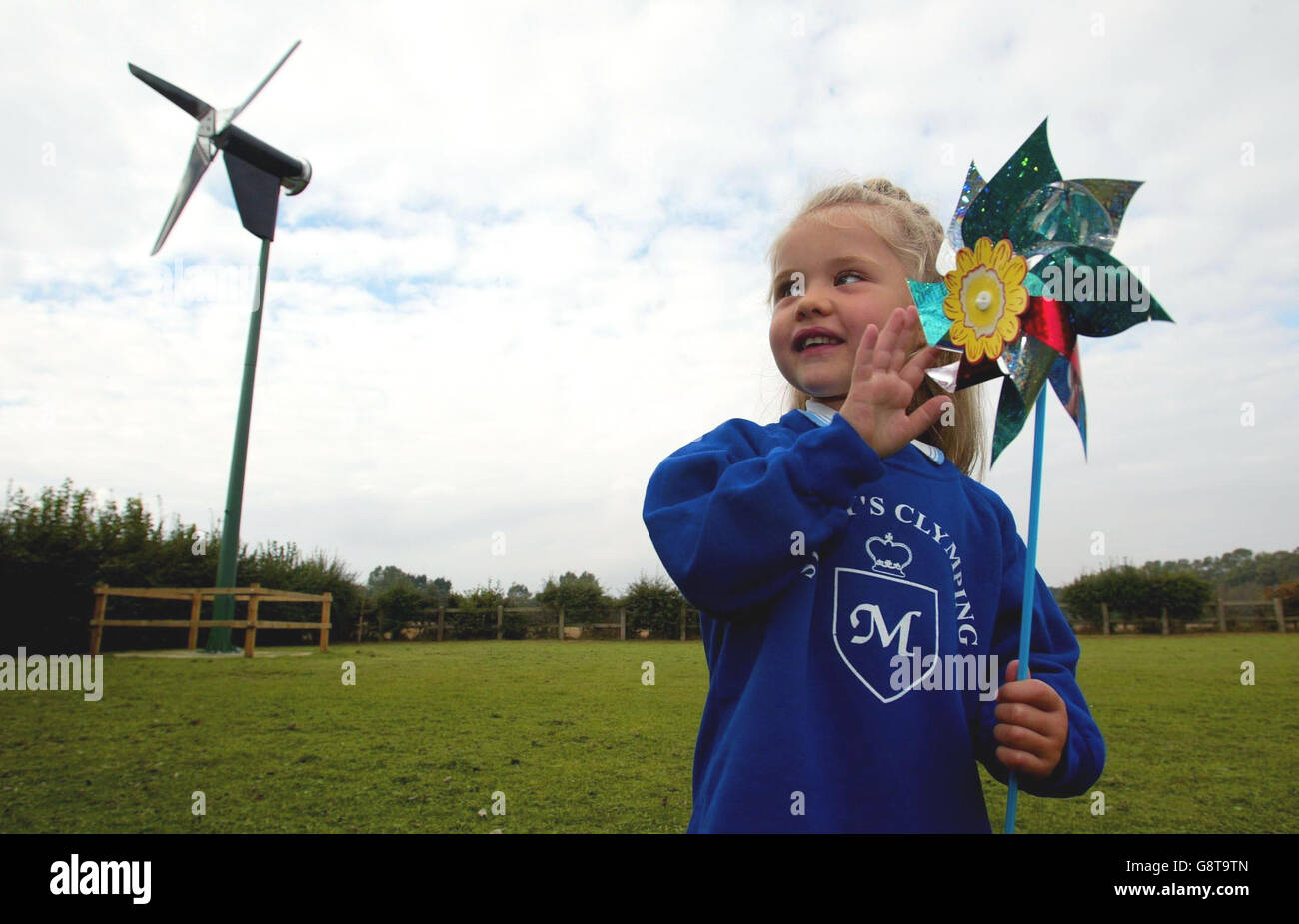 A four year old pupil from St Mary's Church of England Primary School ...