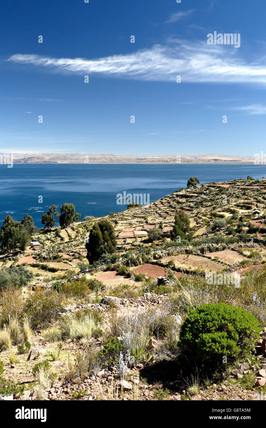 Capachica at lake titicaca High Resolution Stock Photography and Images ...